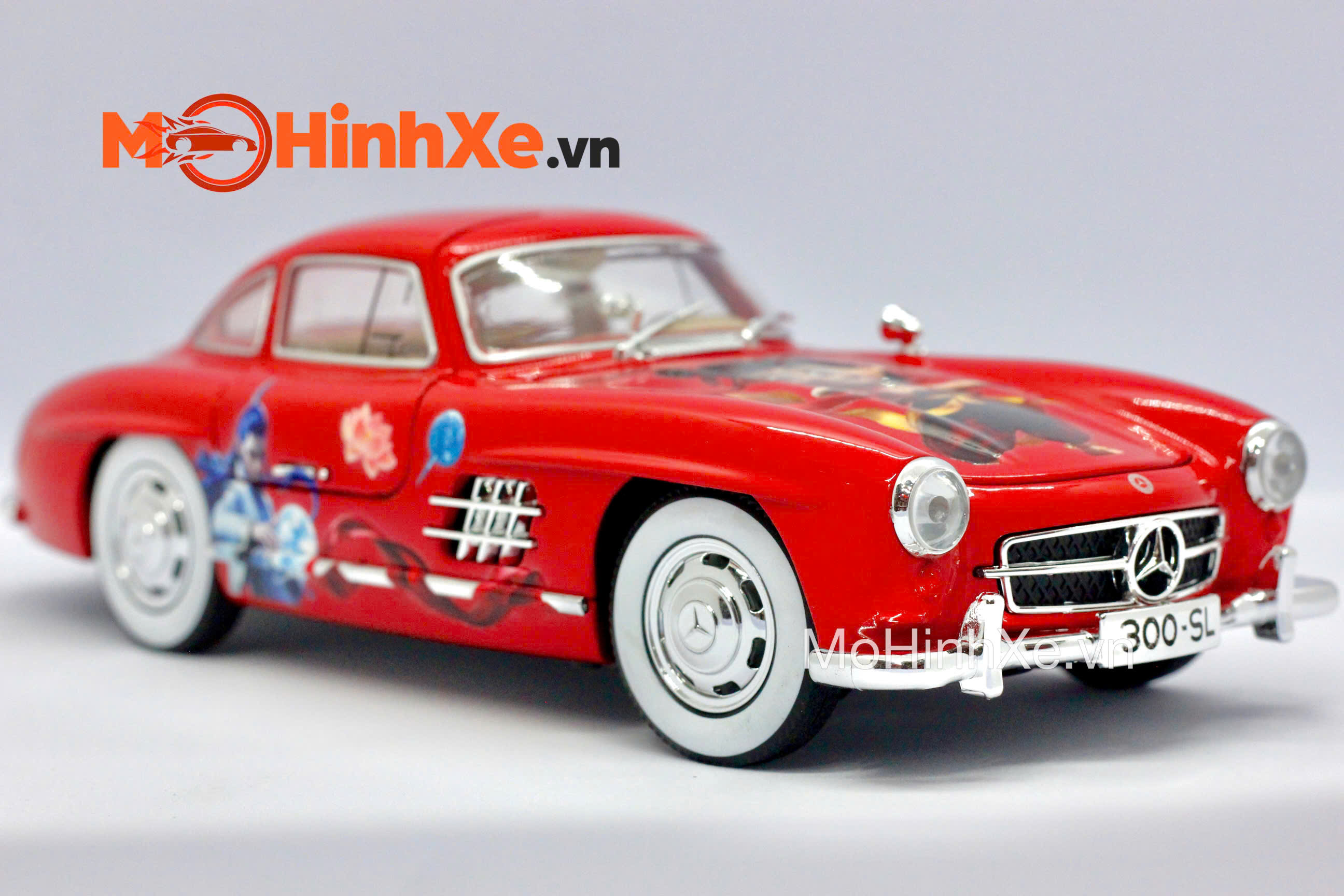 Mô hình xe 1954 Mercedes-Benz 300 SL Natra 1:24 HÃNG KHÁC | MoHinhXe.vn