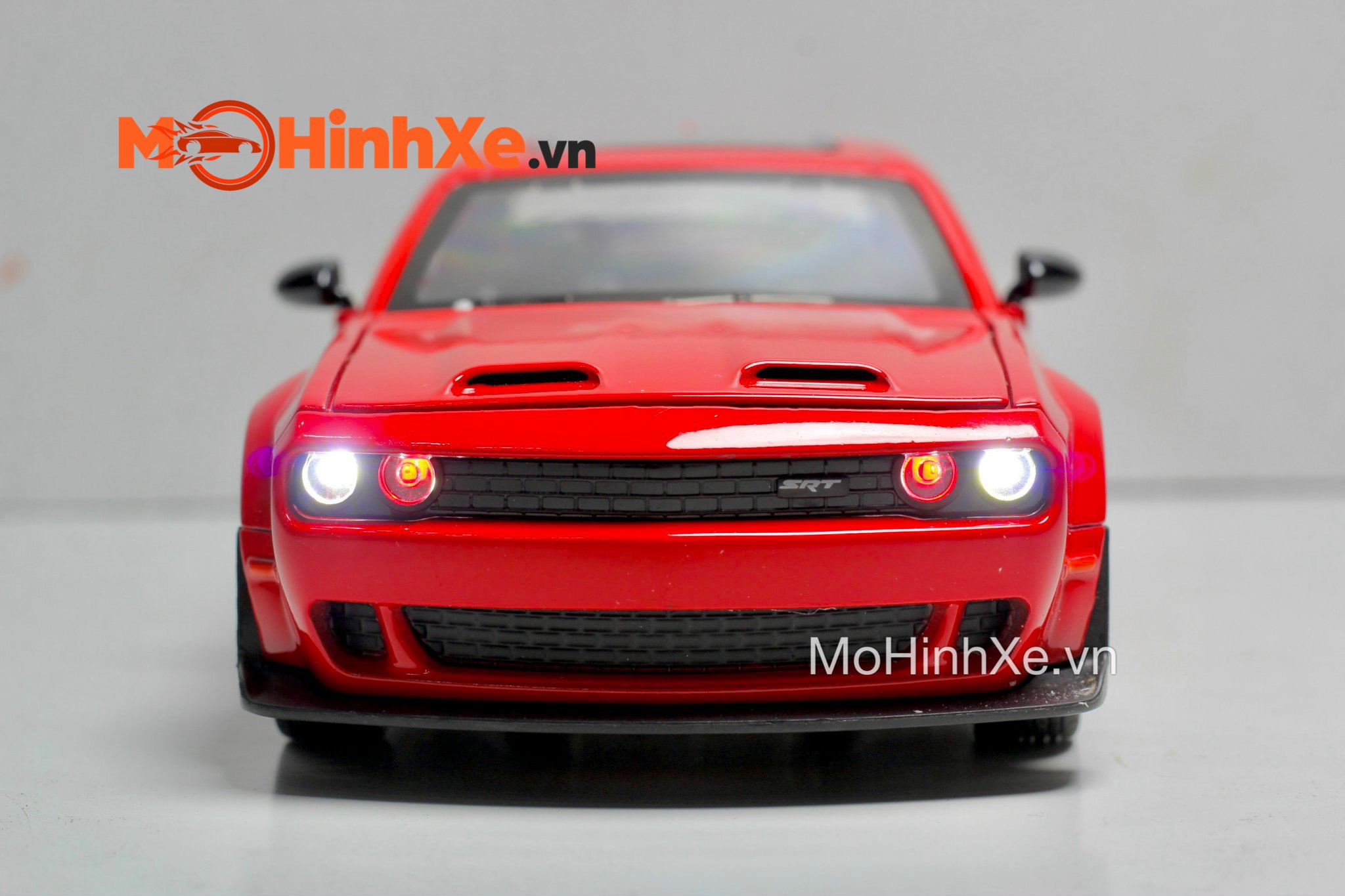 Mô hình xe Dodge Challenger SRT Hellcat 1:24 CheZhi | MoHinhXe.vn