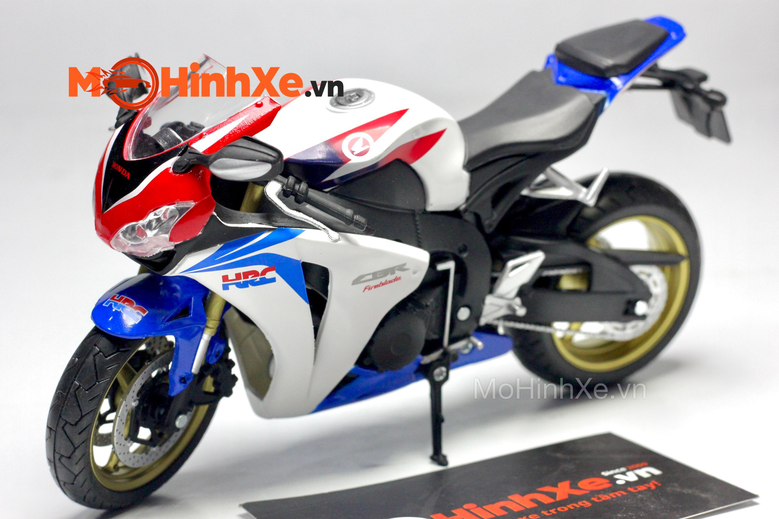 Mô hình xe Honda CBR1000RR HRC 1:12 Automaxx | MoHinhXe.vn