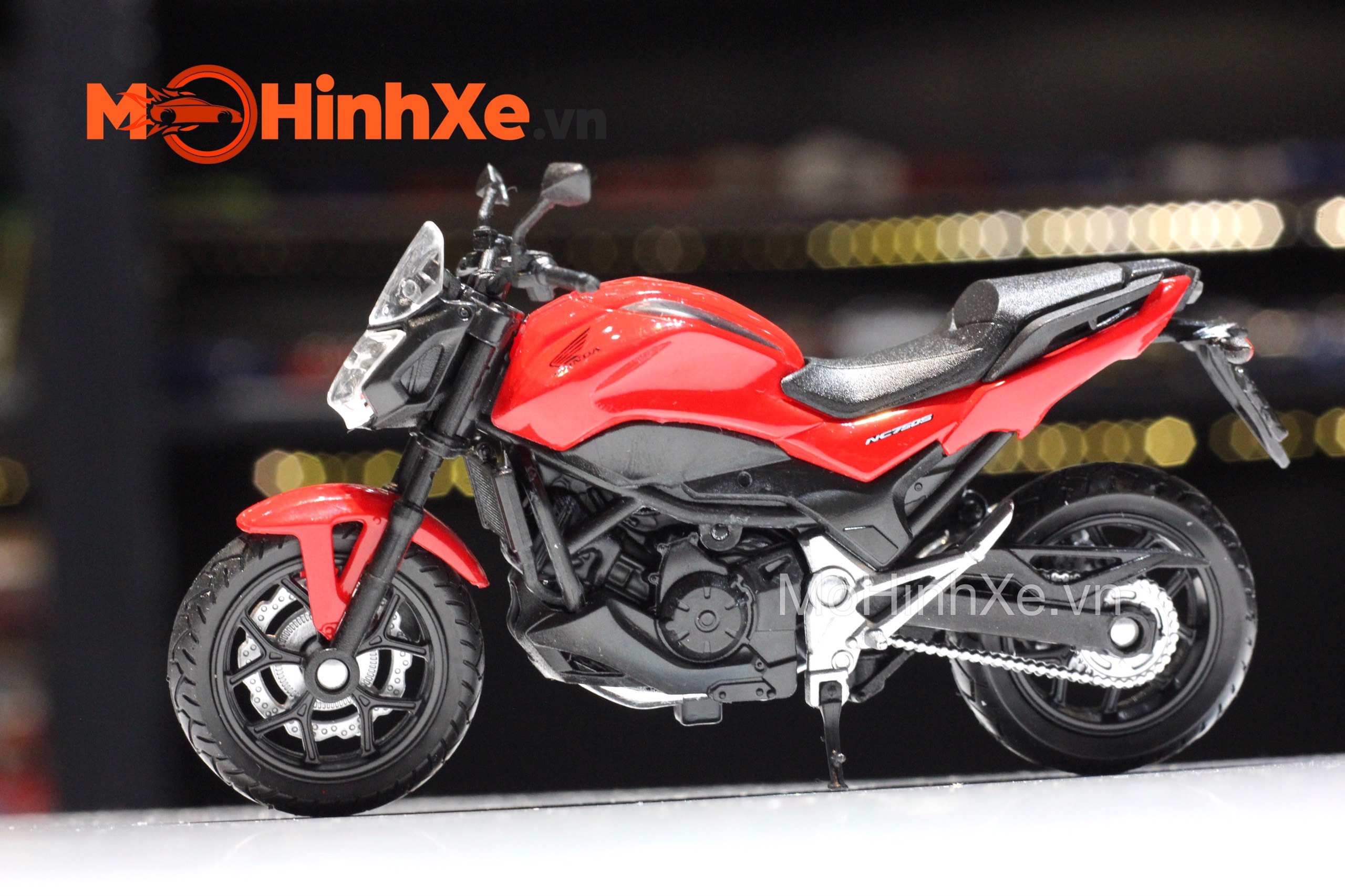 Mô hình xe Honda NC750F 2018 1:18 Welly | MoHinhXe.vn