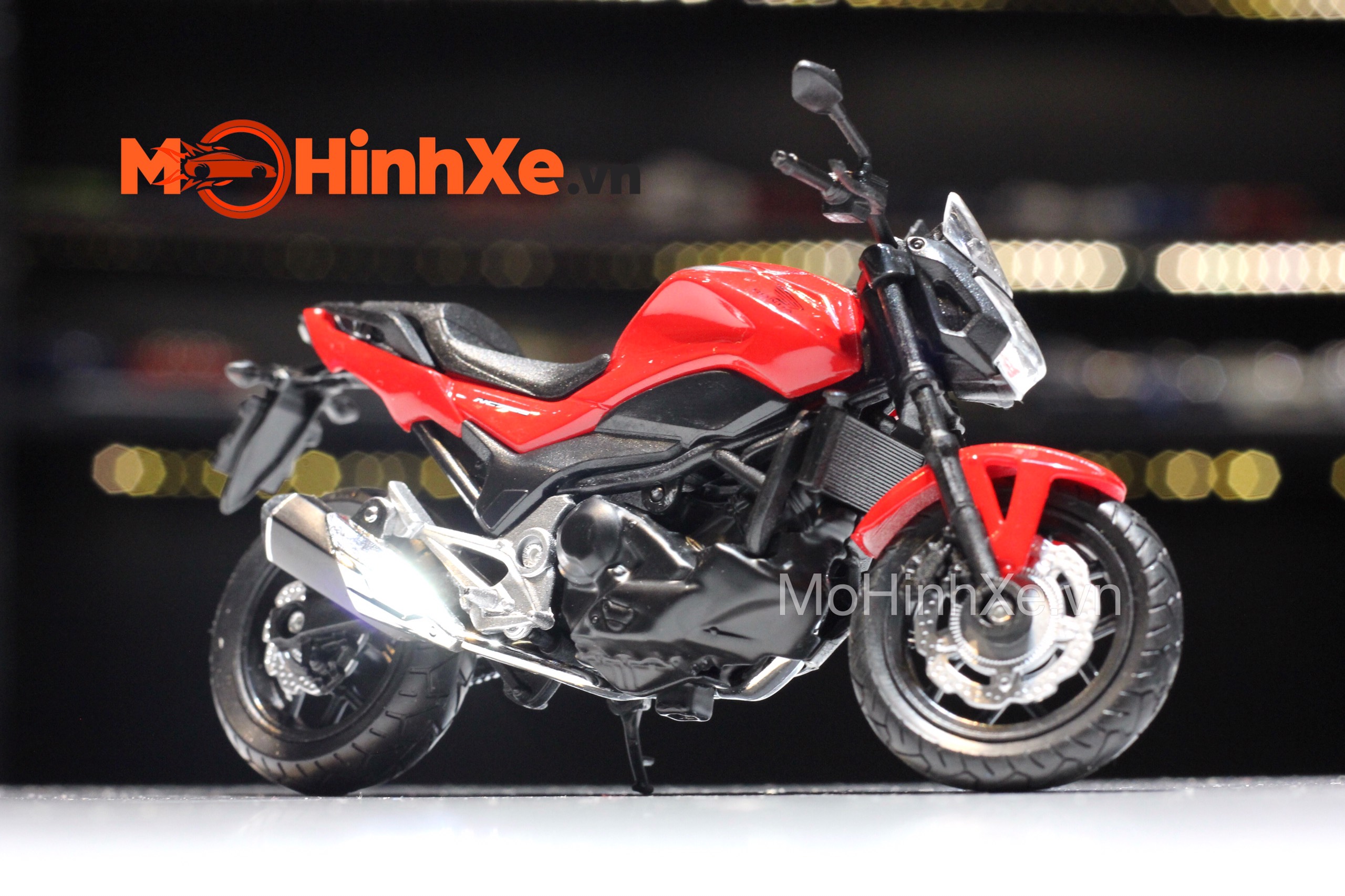 Mô hình xe Honda NC750F 2018 1:18 Welly | MoHinhXe.vn