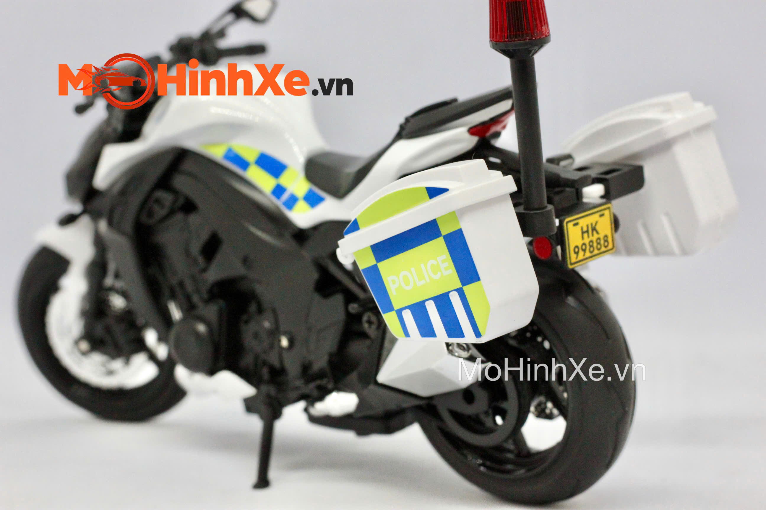 Mô hình xe Kawasaki Z1000 Police 1:12 Double Horses | MoHinhXe.vn