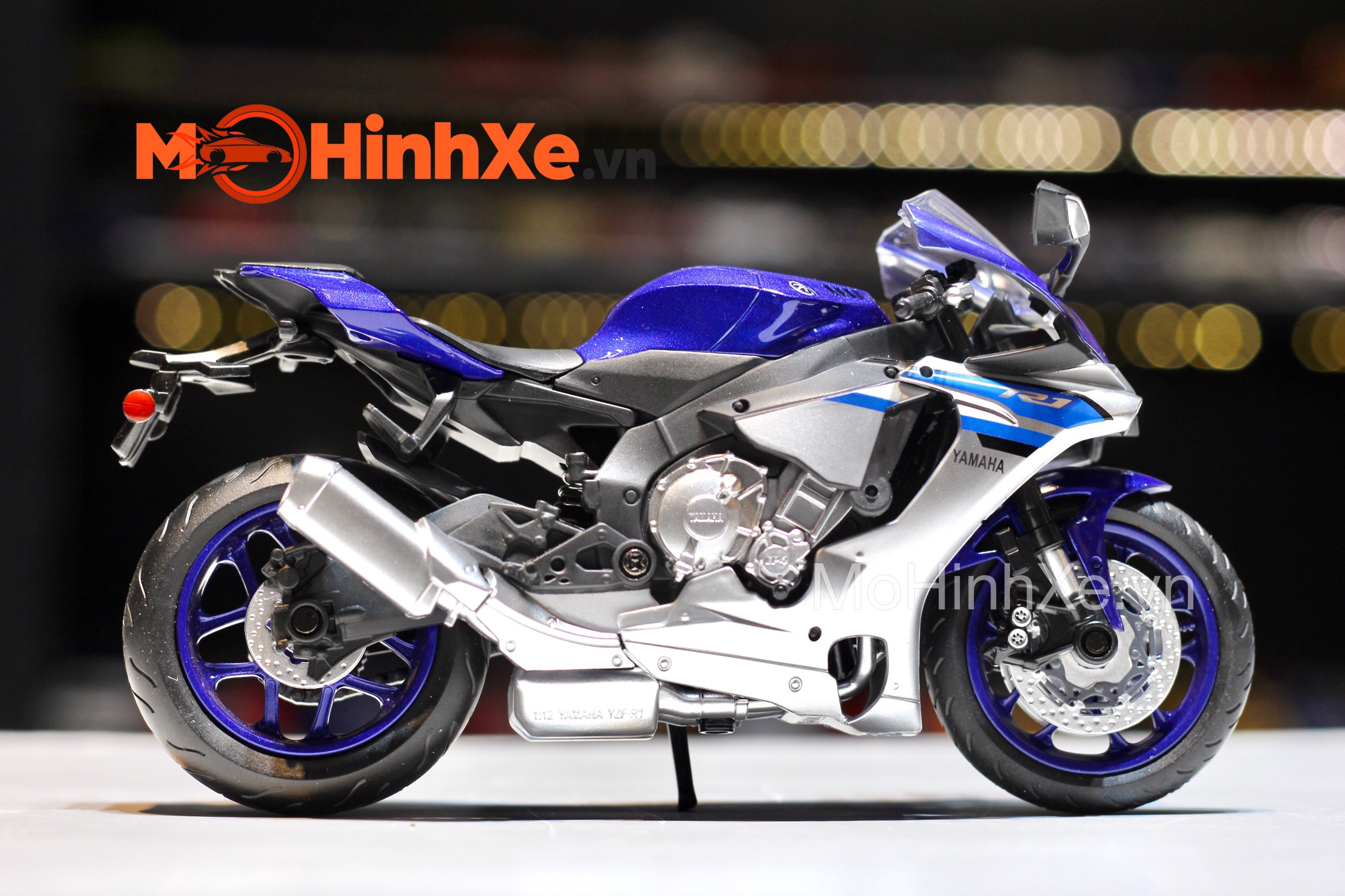Mô hình xe Yamaha YZF-R1 1:12 MSZ | MoHinhXe.vn